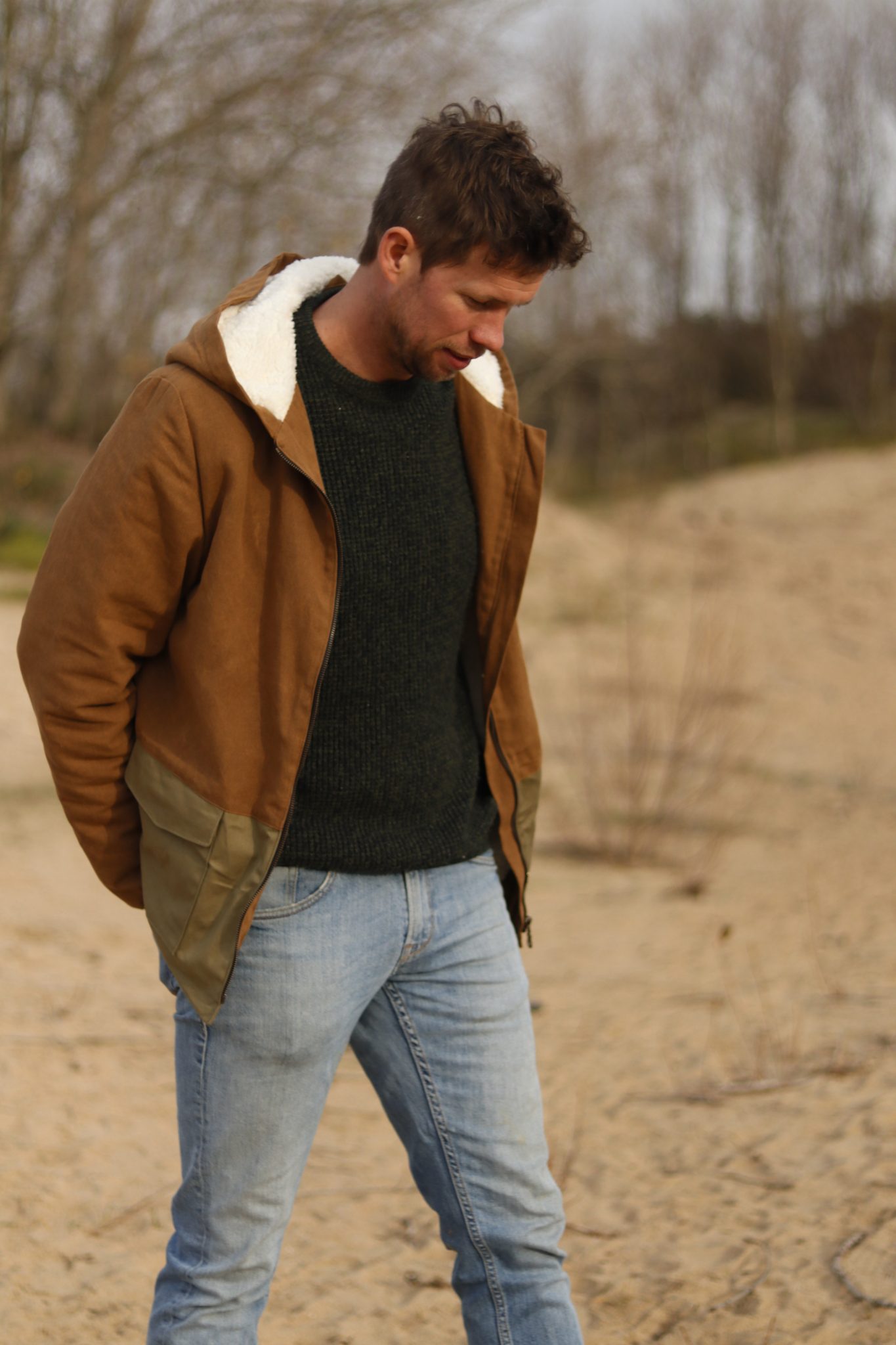 René jas heren (PDF) naaipatroon - Iris May